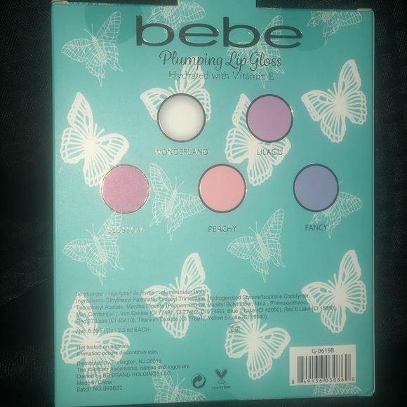bebe | Makeup | New Bebe 5pc Plumping Lip Gloss | Poshmark